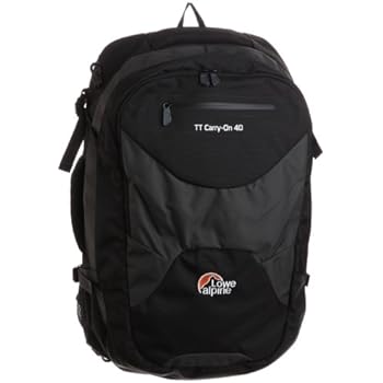 Lowe Alpine TT Carry-On 40 Rucksack - Graphite/Phantom Black, One Size ...