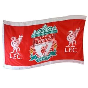 offlical liverpool fc large 5 feet x 3 feet crest and 2 liverbird lfc ...