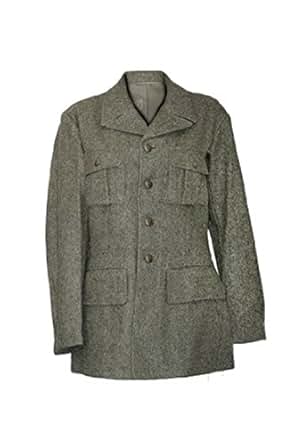 Original Vintage Swedish Military Wool Jacket: Amazon.co.uk: Clothing