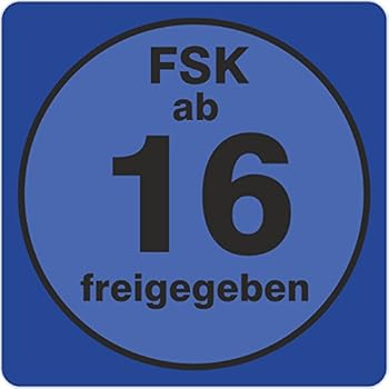 20 Stück FSK 16 Aufkleber / Sticker - FSK ab 16 freigegeben: Amazon.de ...