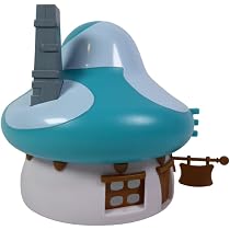 Mermaid Playset 5 5cm Smurfette Smurf And Pink Roof House Rechargeable ...
