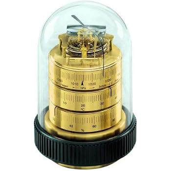 Barigo Desktop Weatherstation 3026 Brass/Mahogany: Amazon.co.uk: Garden ...