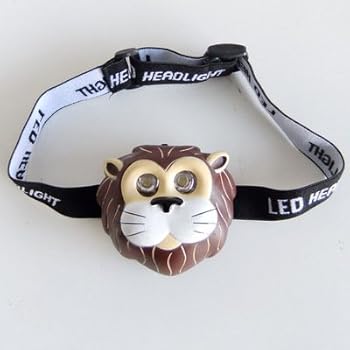 Animal LED Children's Head Torch Camping Light Bright Lamp Kids Night ...