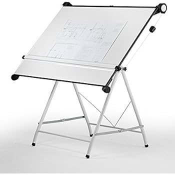Drawing Board A0 with c/w parallel motion Tubular stand JRB: Amazon.co ...