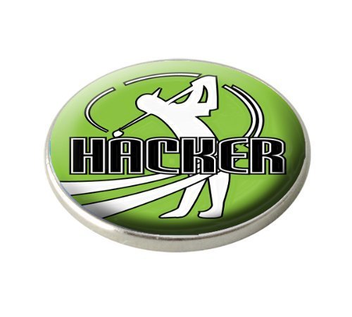 HACKER GOLF BALL MARKER. - Golfist
