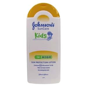 Johnson's SunCare Kids Sun protection Lotion SPF 50 200ml: Amazon.co.uk ...