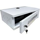 RG7 2U CCTV/DVR/NVR Cabinet Box/DVR Rack Wall Mount with Lock/Network ...