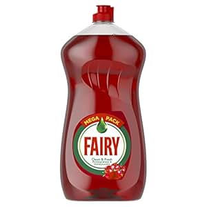 Fairy Clean & Fresh Washing Up Liquid Pomegranate and Honeysuckle, 1410 ...