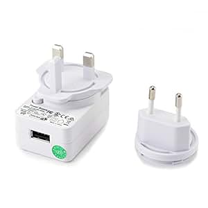 USB POWER ADAPTER 5v 1A - Switchable UK 3 Pin: Amazon.co.uk: Electronics