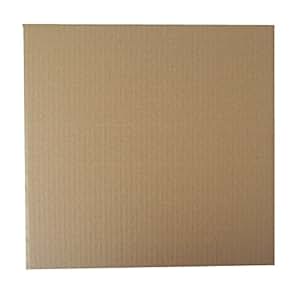 200 BROWN CORRUGATED CARDBOARD STIFFENER PADS PROTECTIVE SHEETS BOARDS ...