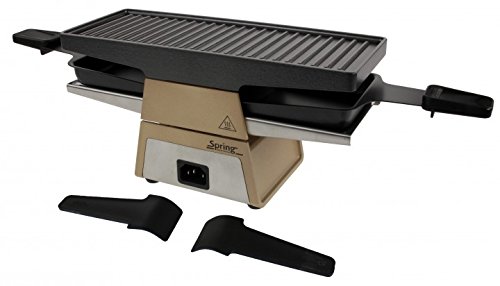 Spring 3067011000 Raclette 2+ Erweiterungsmodul, Edelstahl, beige ...