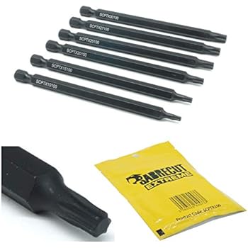 4 x SabreCut SCPSE100 Spanner Snake Eye Pigs Nose Security Screwdriver ...