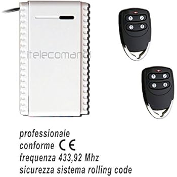 Récepteur radio universel, fréquence de 433 Mhz, auto-apprentissage, 2 canaux 3 A – Alimentation ...