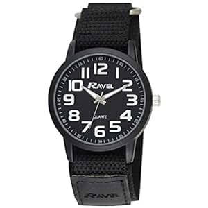 Ravel Men's Analogue Quartz Watch with Nylon Strap R1601.64.33: Amazon ...