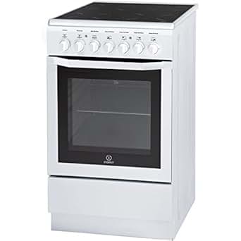Indesit I5VMC1A(W) FR Backofen und Herd, freistehend, Herd, weiß ...