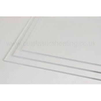 1000mm x 1000mm Clear Acrylic Perspex Plastic Sheet - 2mm, 3mm, 4mm ...