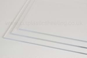 500mm x 1000mm Clear Acrylic Perspex Plastic Sheet - 2mm, 3mm, 4mm, 5mm ...