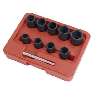 10 PIECE anti slip TWIST SOCKET SET EASY OUT: Amazon.co.uk: DIY & Tools