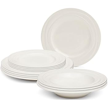 Jamie Oliver Waves Dinnerware set / 12-piece set / 3 different plates ...