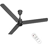 Buy Polycab Wizzy Neo 1200mm 5-Star BLDC, Remote Ceiling fan for Living ...