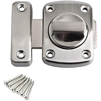 Loquet de Porte Rotatif Loquet Tournant Verrou de Porte Fenêtre Loquet ...