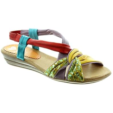 Marila Shoes - 602 Ladies Sandals, Multicoloured, 7 UK Adult: Amazon.co ...