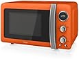 Swan 800w Retro Digital Microwave Orange: Amazon.co.uk: Kitchen & Home