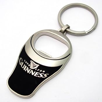 Genuine Guinness Collectors Keyring Bottle Opener Pint Design 02550 ...