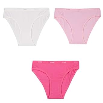 DIM Girl's Brief (Pack of 3: Amazon.co.uk: Clothing