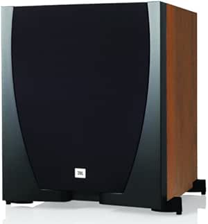JBL Studio 550 aktiver Subwoofer (250mm Chassis) Kirsche: Amazon.de ...