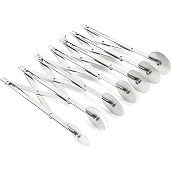 Food Grade Stainless Steel Pizza Cutter Multi-Wheel Dough Divider ...
