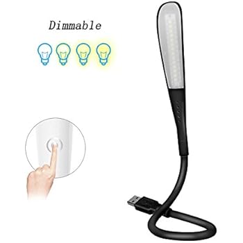 Lampe LED USB avec interrupteur tactile 3 niveaux pour ordinateur Clavier PC Notebook ordinateur ...