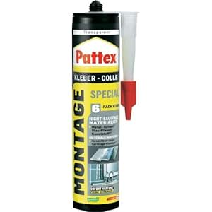 Pattex Kraft-Kleber 310g Spezial transparent, 6-Fach Stark ...