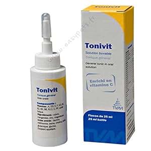 TONIVIT STIMULANT GENERAL SOLUTION BUVABLE / TVM: Amazon.fr: Animalerie