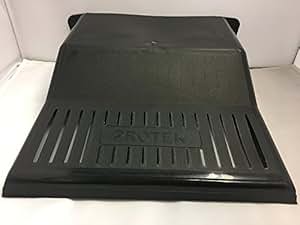BLACK PLASTIC DRAIN COVER. DURABLE. SLOTTED GRILL. RAISED BACK. 30 x 30 ...