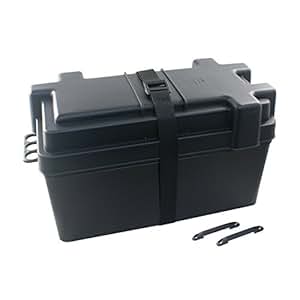 Boîte à batterie noir | Boite de protection pour batteries jusqu'à ...