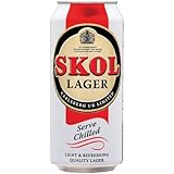 Skol Super Lager 4x500ml (Pack of 24 x 500ml) : Amazon.co.uk: Grocery