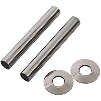 Arroll Pipe Shroud Kit Chrome 130 x 18mm: Amazon.co.uk: DIY & Tools