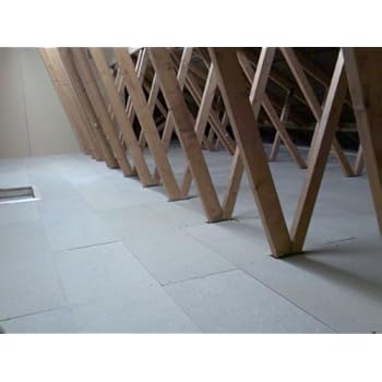 Tongue & Groove Chipboard Loft Attic Boards Floor Boarding/Flooring - 14.4m2 area covered (12 ...
