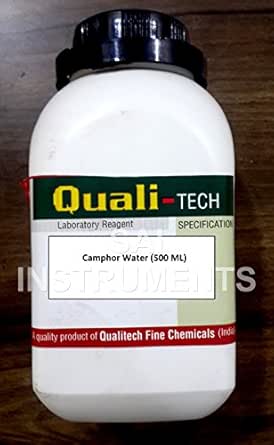 QUALI-TECH CHEM Camphor Water (500 ML) : Amazon.in: Industrial & Scientific