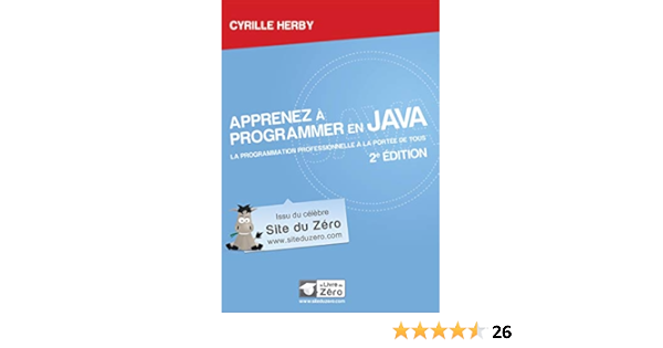 apprendre ? programmer en java cyrille herby pdf