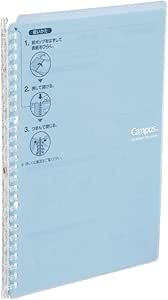 Kokuyo Campus Smart Ring Binder - B5 - 26 Rings - Light Blue : Amazon.co.uk: Stationery & Office ...