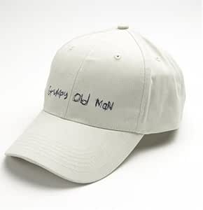 Grumpy Old Man Baseball Cap Grey: Amazon.co.uk: Kitchen & Home