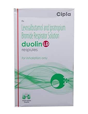 Duolin LD - Sachet of 5x2.5 ml Respules : Amazon.in: Health & Personal Care