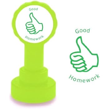 Homework checked Teacher Self-inking Marking Stamp: Amazon.co.uk ...