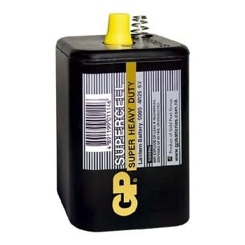 Gp Powercell Battery Gp908 Pj996 4R25 6V: Amazon.co.uk: Electronics