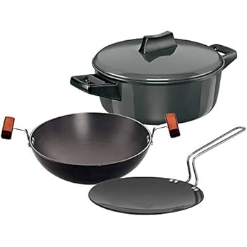 Buy Hawkins Futura Hard Anodised Cookware, 7 Pieces Set (LS8) Online at ...