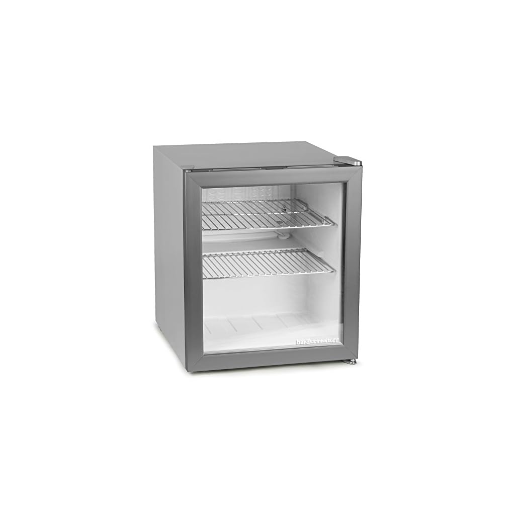 bar@drinkstuff Frostbite Mini Fridge Silver – 49ltr Compact ...