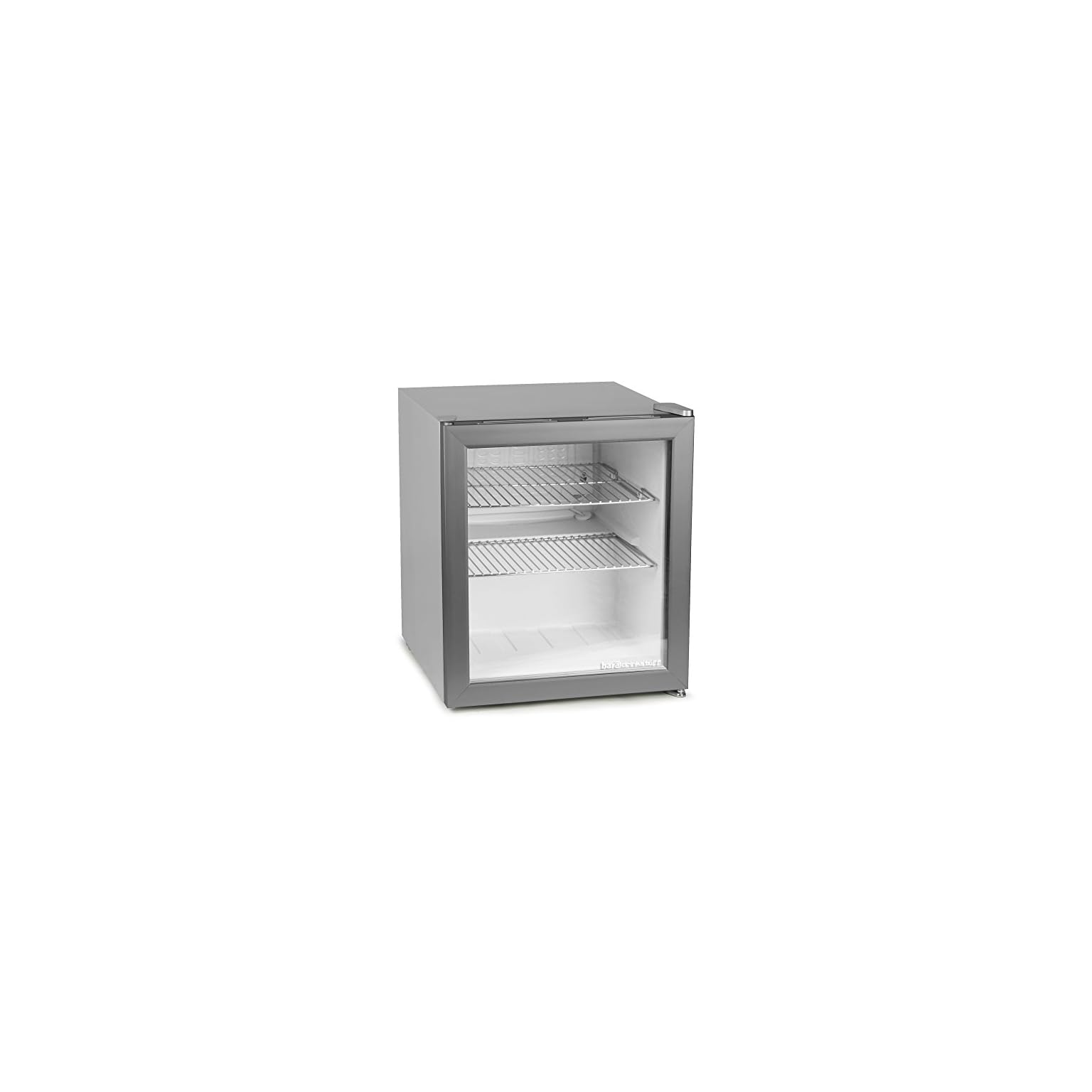 bar@drinkstuff Frostbite Mini Fridge Silver – 49ltr Compact ...