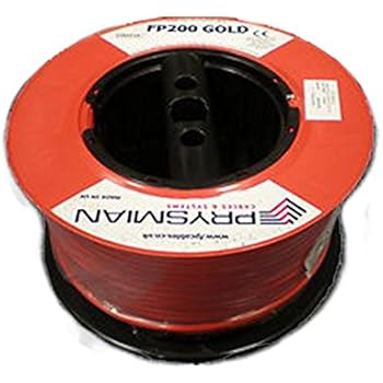 100m Prysmian FP200 Gold 2 Core 1.5mm PH120 Enhanced Fire Alarm Cable ...